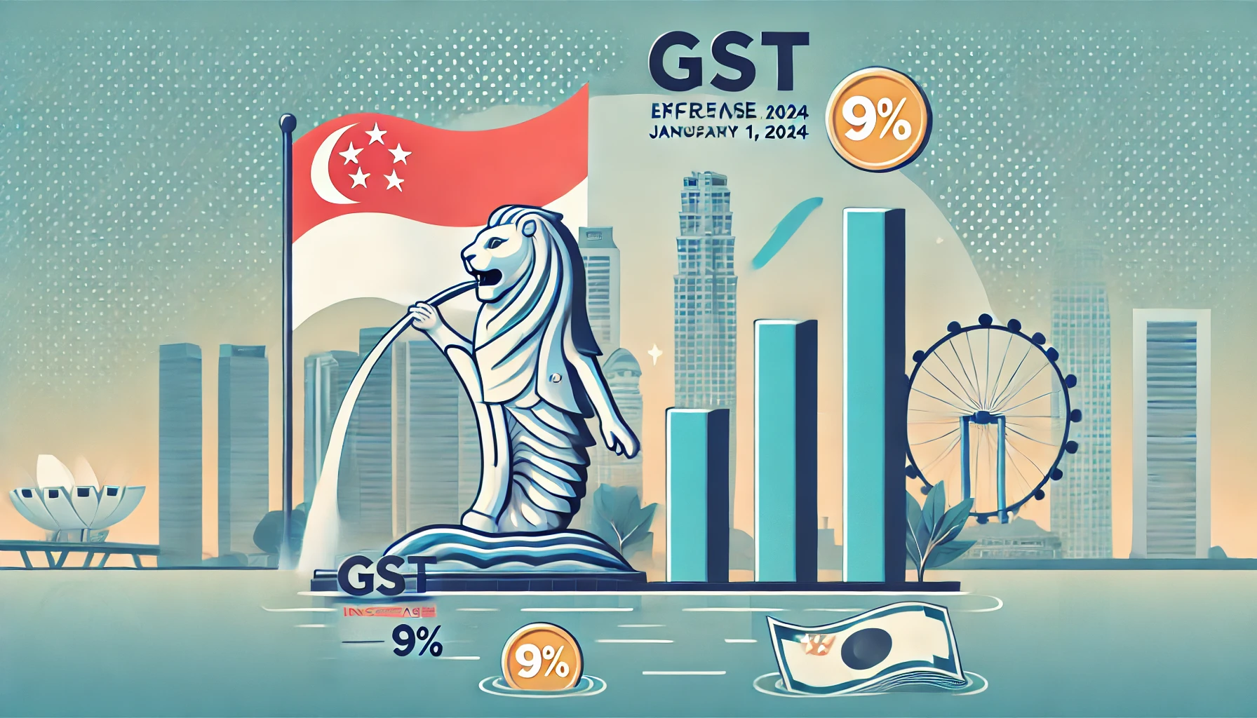 Singapore: aumentata la GST - Lowtax News